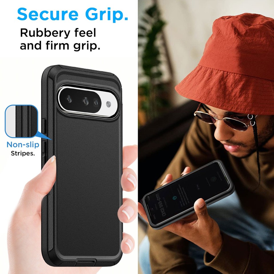 For Google 10 Pro XL/Pixel 10 Phone Case Heavy Duty Shockproof ...