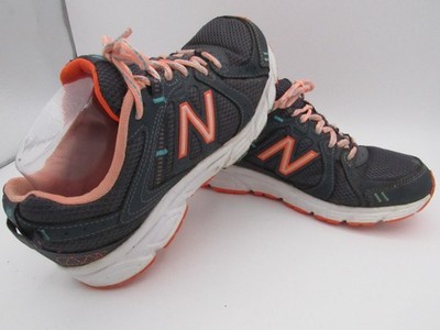 New Balance 402 Women's Running Shoes Sneakers Gray/peach Size 8 US ...