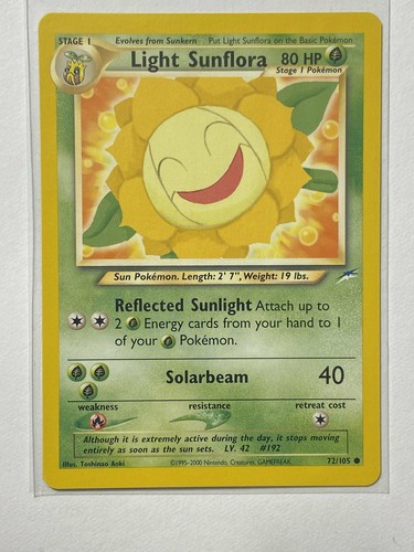 Light Sunflora Neo Destiny Near mint English 72/184 | eBay
