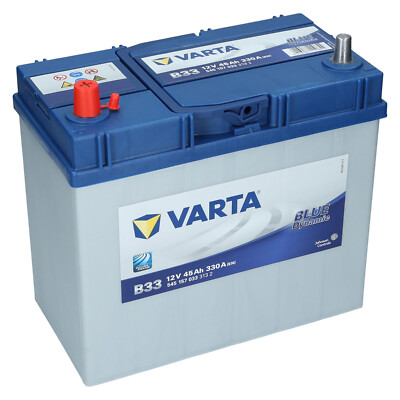 Varta B33 12V 45Ah 330A/EN Autobatterie Blue Dynamic PKW Batterie NEU ...