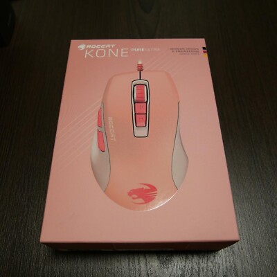 ROCCAT Kone Pure Ultra Ultralight Ergonomics Gaming Mouse Coral Bloom ...