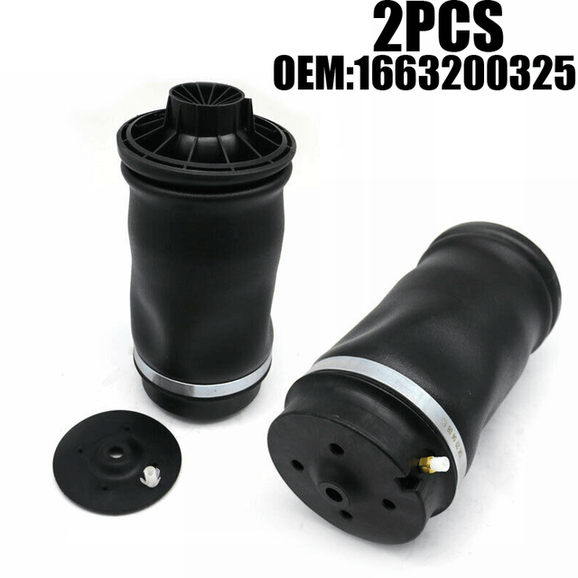 Set of 2 Rear Suspension Air Spring Bag 1663200325 Fits Mercedes W164 ...