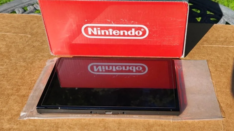 🔥 ZELDA OLED TABLET ONLY Nintendo Switch Console System Tears of the ...