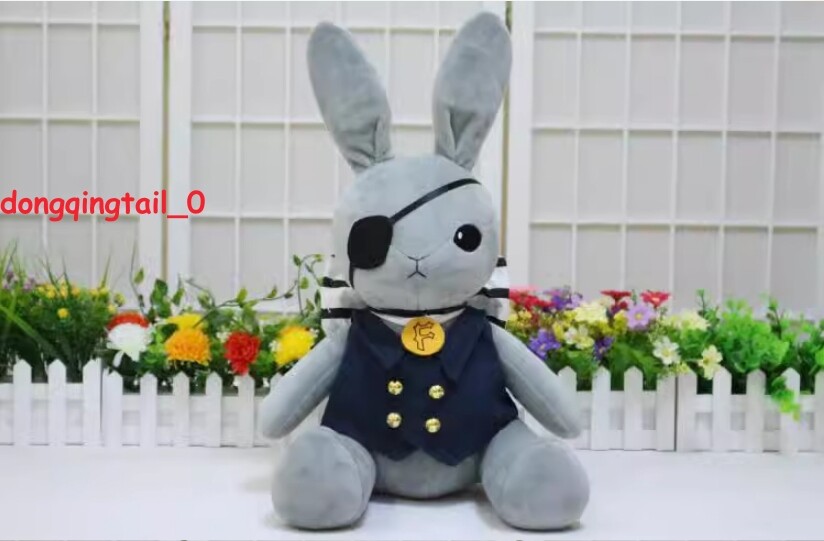 Black Butler Series Plush Doll Ciel Phantomhive Rabbit Soft Pillow Cute ...