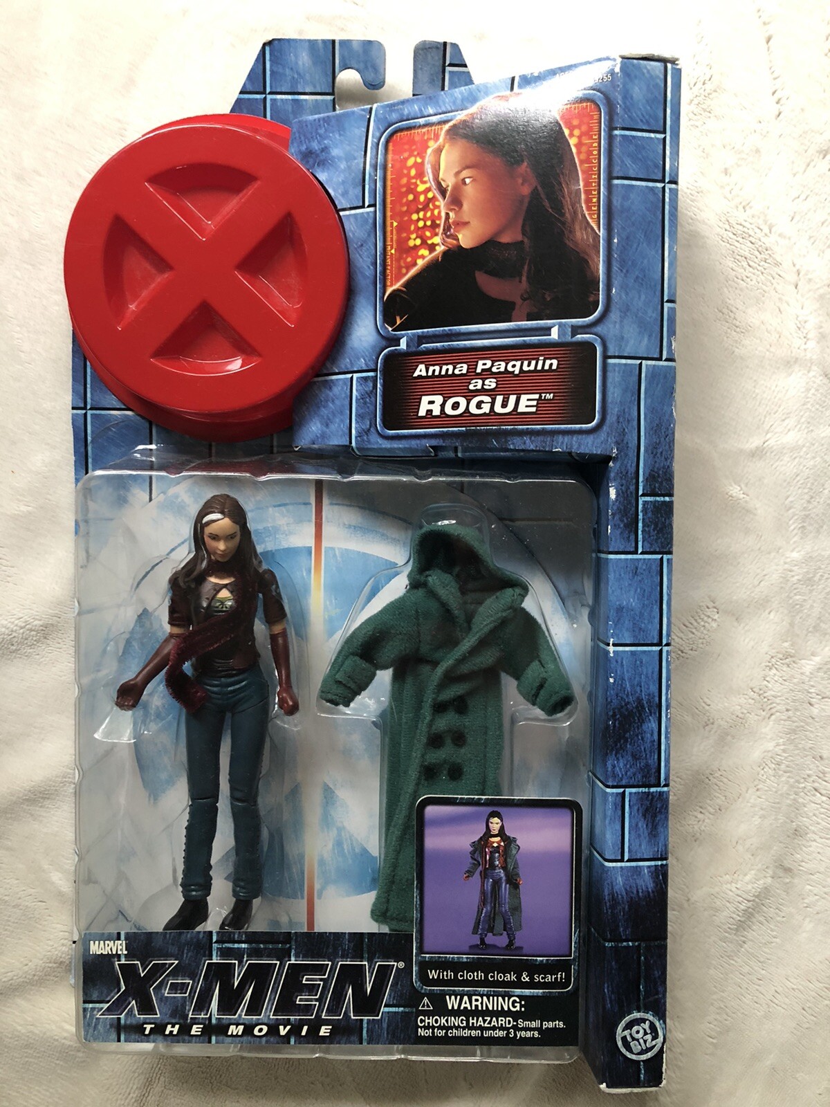 Anna Paquin As Rogue X-Men The Movie Marvel Action Figure 2000 Toy Biz ...