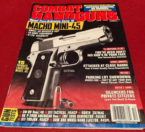 COMBAT HANDGUNS MAGAZINE December 2003 GOOD CONDITION | eBay