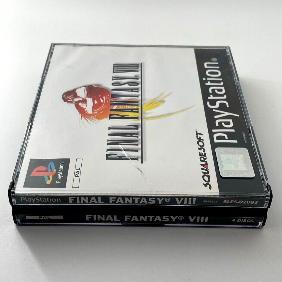 Final Fantasy VIII 8 Ps1 completo Italiano DISCHI SPECCHIO FF8 ITA ...