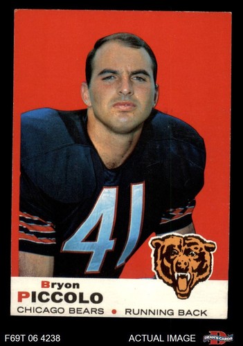 1969 Topps #26 Bryon Piccolo Bears RC Wake Forest 6 - EX/MT | eBay