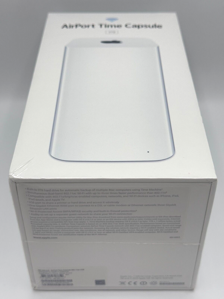 Apple AirPort Time Capsule 3TB External Hard Drive A1470 Factory Sealed ...