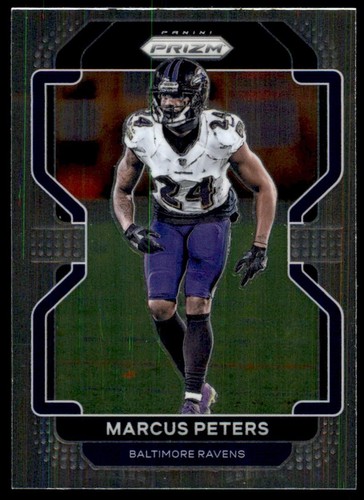 2021 Panini Prizm Marcus Peters Baltimore Ravens #287 | eBay