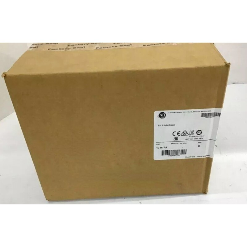 Allen-Bradley AB 1746-A4 NEW Sealed 1746A4 SLC 4 Slots Chassis US Free ...