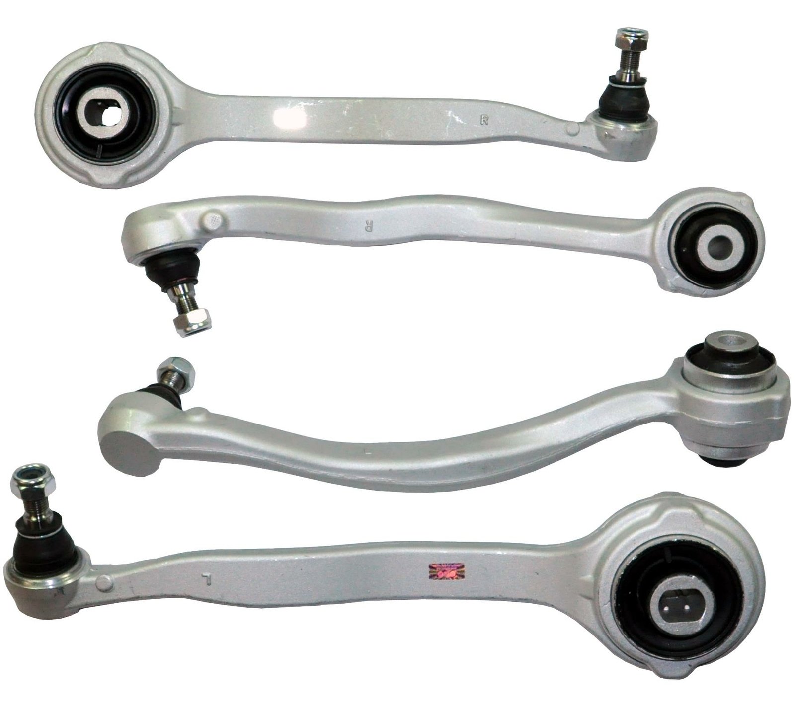 Front Upper & Lower Suspension Control Arms Kit for MERCEDES E Class ...