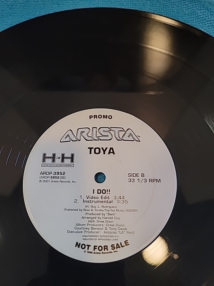 Toya I Do PROMO SINGLE Vinyl Record Album | eBay UK