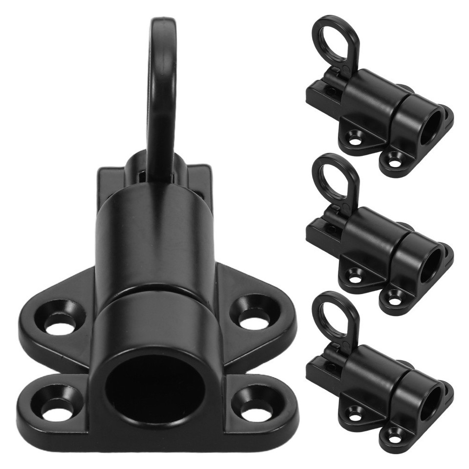 4 Pcs Spring Loaded Latch Aluminum Alloy Door Lock Lock-spring Attic ...