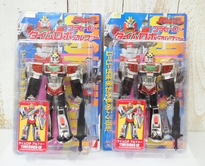 Power Rangers Time Force Timeranger Time Robo Alpha Pla Hero 2p set ...