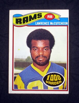 1977 TOPPS SET BREAK Lawrence McCutcheon #375 Los Angeles Rams VG-EX | eBay