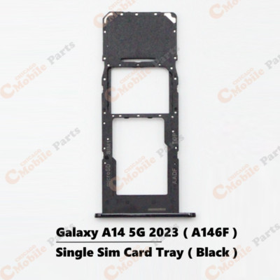 Galaxy A14 5G 2023 Single Sim Card Tray ( A146F / Black ) | eBay