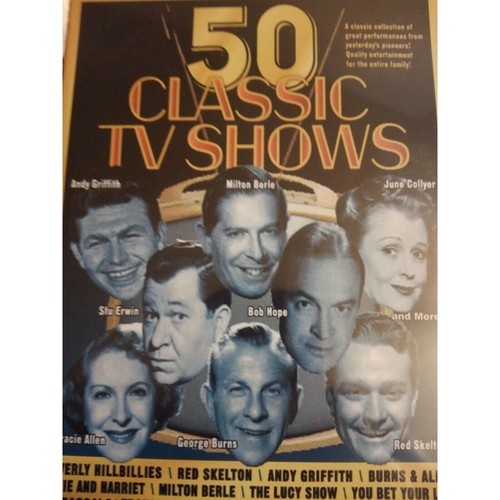 50 CLASSIC TV SHOWS (DVD) 50 EPISODES OF 18 DIFFERENT SHOWS - NEW! | eBay
