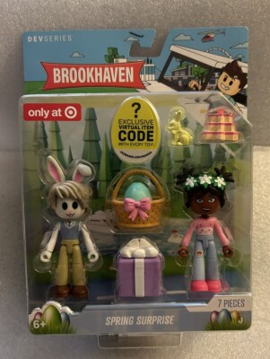 Roblox DevSeries Brookhaven Spring Surprise Set w/ Exclusive Virtual ...