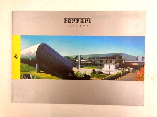 Brochure FERRARI ACADEMY Italiano Tedesco | eBay