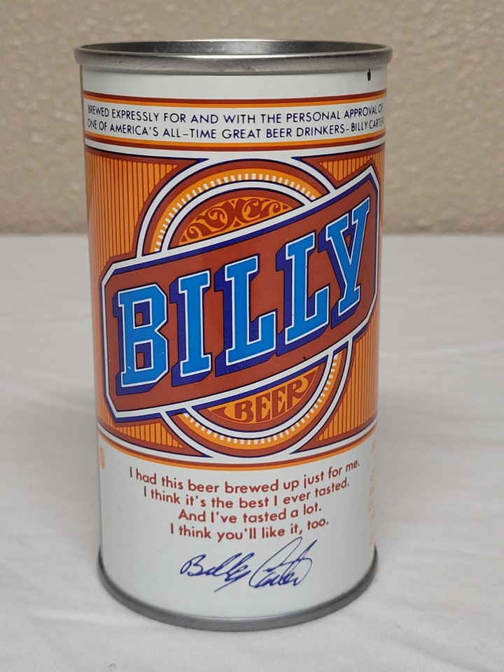 Vintage Billy Beer Coin Bank - Steel - Billy Carter | eBay