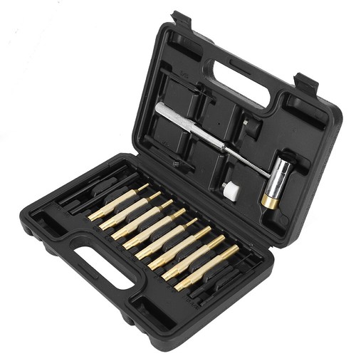 17Pcs Punch Set Mechanical Installation Round Punches Maintenance Tool ...