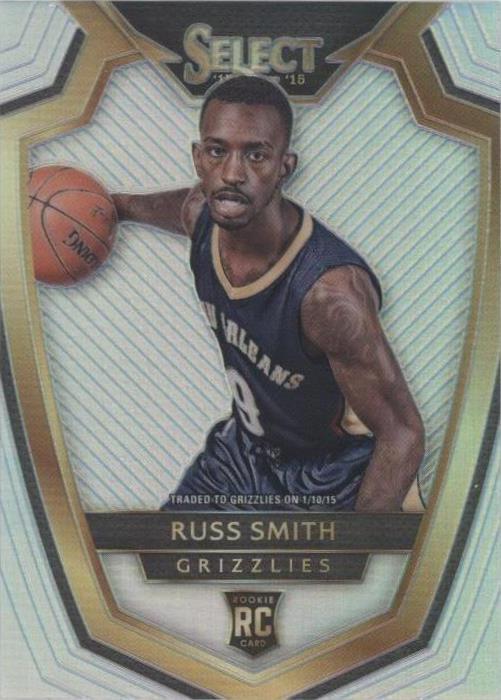 2014-15 Panini Select - Premier Level Russ Smith #195 Silver Prizm (RC ...