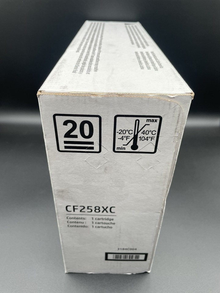 HP CF258XC 58X Black High Yield Toner Cartridge LJ Pro M428 series M404 ...