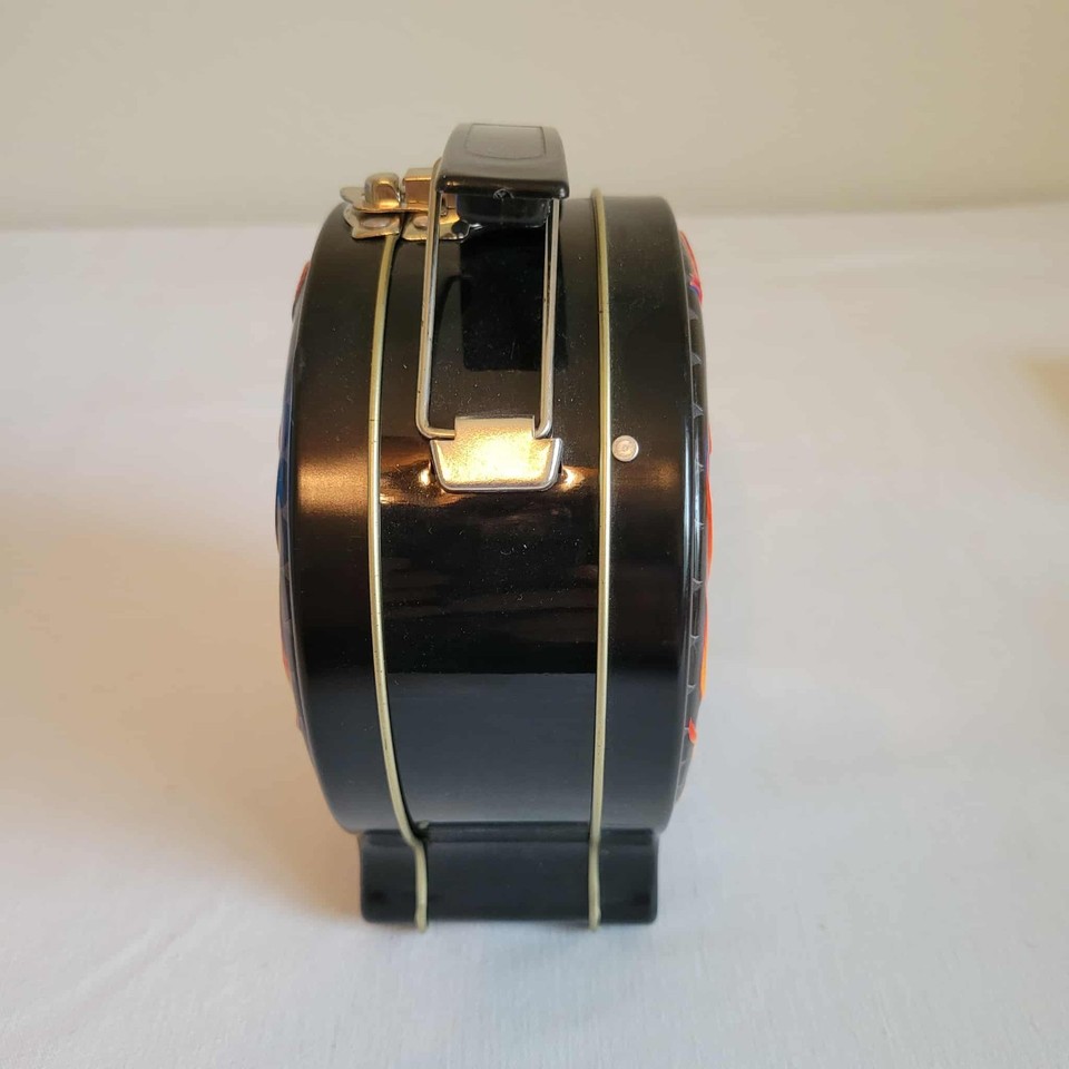 Mattel Hot Wheels 2001 Flaming Tire Tin Carry Case 6" Chocolate ...