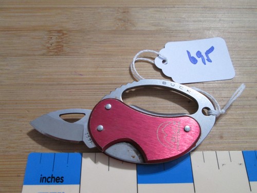 #695 Red 2005 Buck Whittaker Metro 759 LinerLock Knife Taiwan | eBay