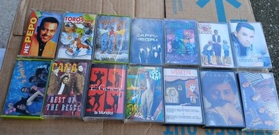 Lot Of 14 VTG Cassette Tapes Spanish/ Latin Various Artists | eBay