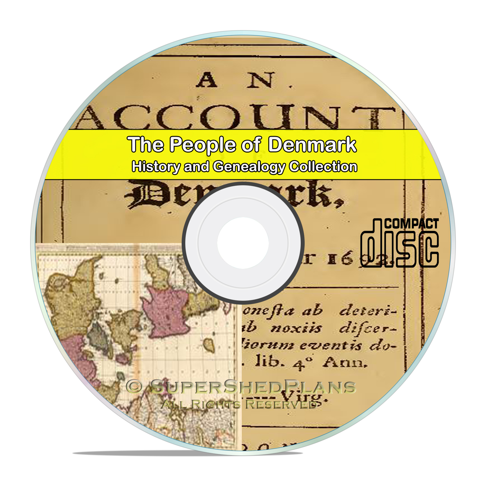 Denmark, People, Cities, Family Tree History and Genealogy 24 Books on ...