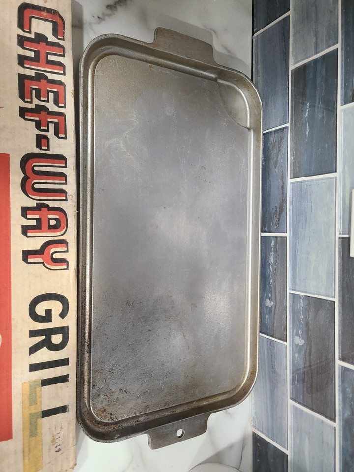 Vintage Chef Way Cast Aluminum Griddle | eBay