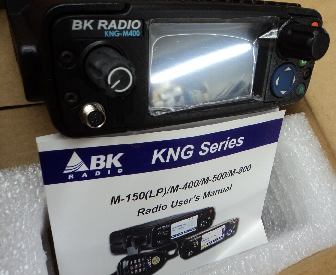 BK KNG-M400 radio With Install Kit 380 – 470 MHz P25 DIGITAL | eBay