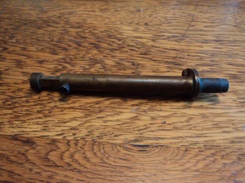 Antique Vintage Brass Black Powder Measure with Swivel Cone funnel | eBay