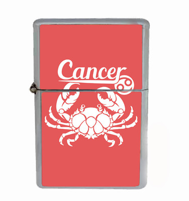 Cancer Rs1 Flip Top Oil Lighter Wind Resistant | eBay