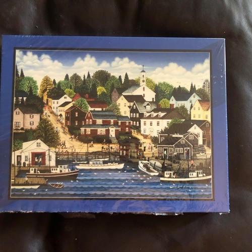 Bits And Pieces Harbor View By Kathy Jacobsen Puzzle 750 Piece Nib HTF ...