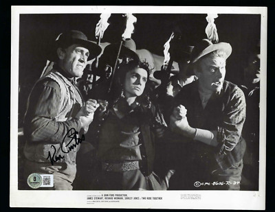 Ken Curtis signed 8x10 Photo Beckett Authenticated "Two Rode Together ...