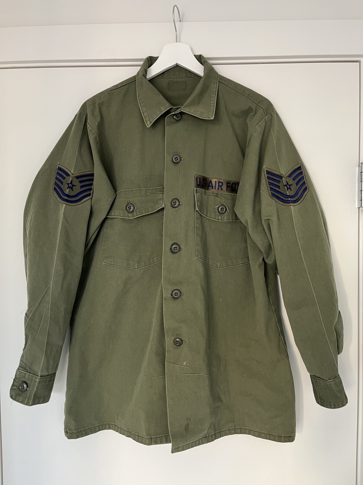 VINTAGE US Air Force Field Rambo Jacket USAF 70s Viet… - Gem