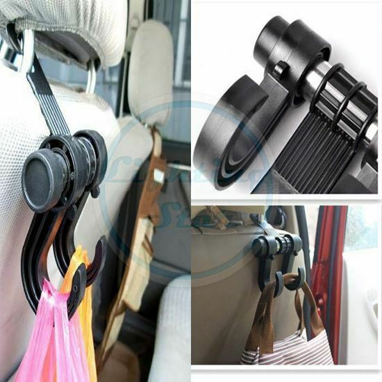 Universal Car Truck Suv Seat Back Hanger Organizer Hook Headrest Holder ...