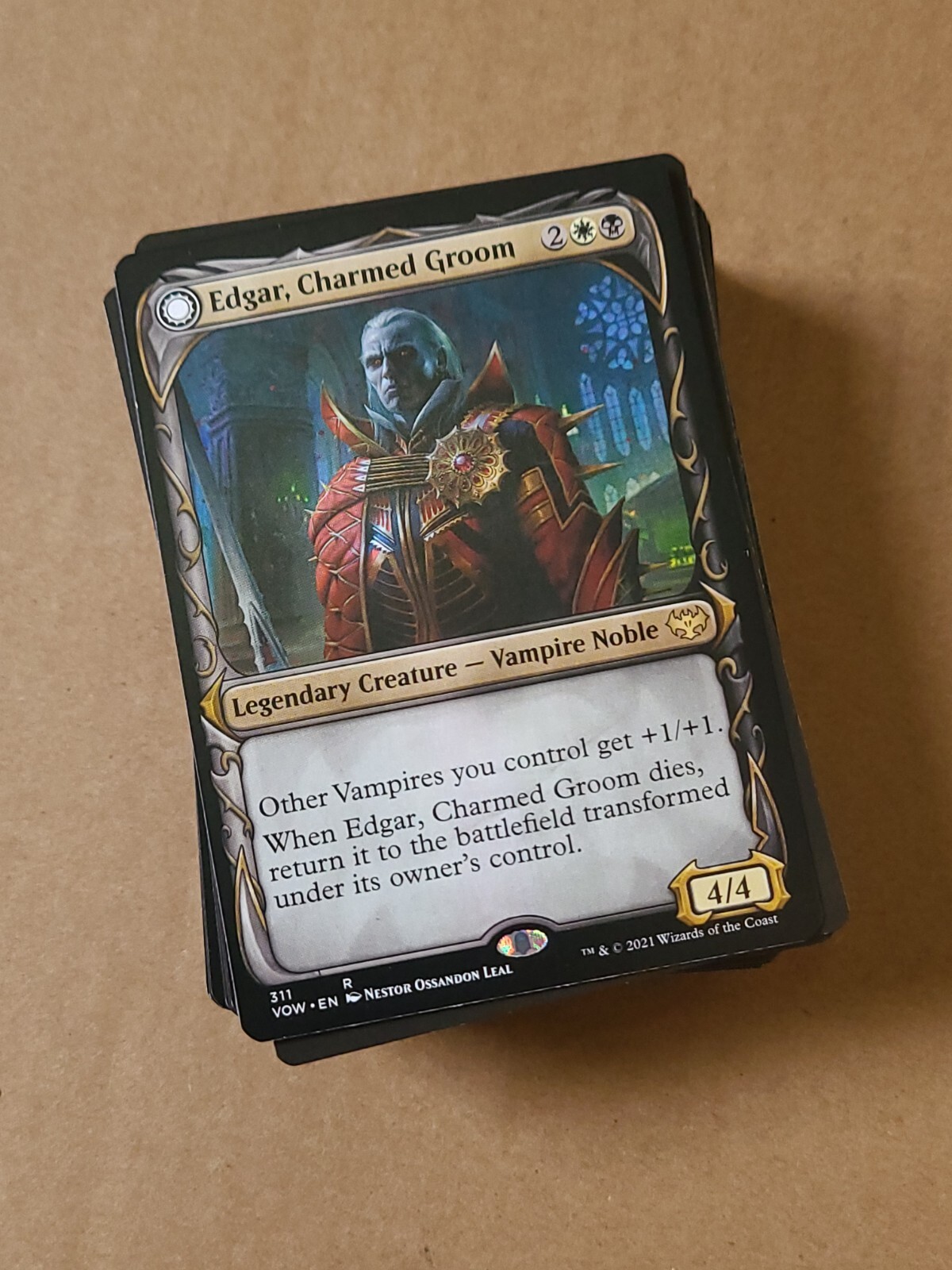 Custom Commander Deck ~ Vampires ~ Edgar, Charmed Groom ~ MtG Magic EDH ...