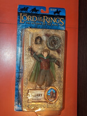 Toy Biz Lord Ring LOTR Merry Rohan Armor Action Figure 81330 NEW | eBay