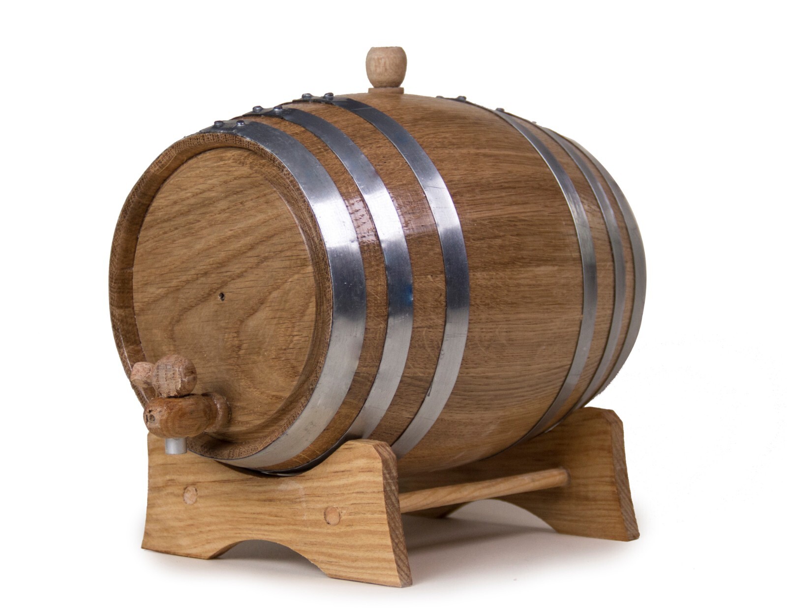 New Char Oak Aging Barrel Wooden Whiskey Barrel, Bourbon Wine Barrel ...