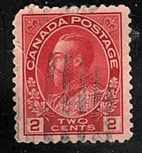 Canada Stamp 2 Cent King George V Stamp Rare | eBay