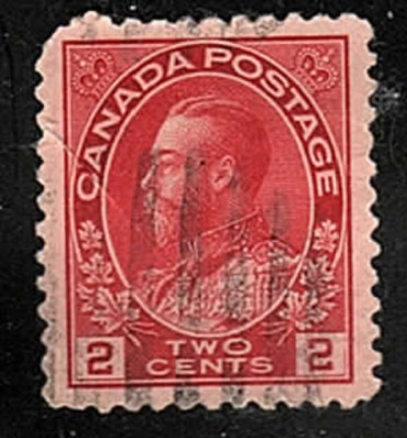 Canada Stamp 2 Cent King George V Stamp Rare | eBay