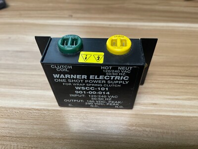 Warner Electric 901-00-014 One Shot Power Supply for CB Series Clutch ...