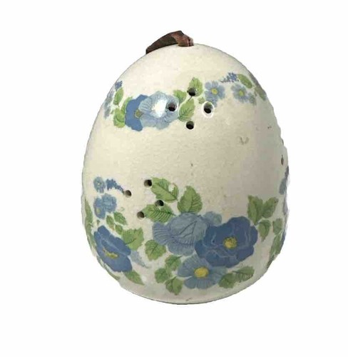 Ceramic Egg Shaped Floral Design Potpourri Scent Sachet Pomander ...