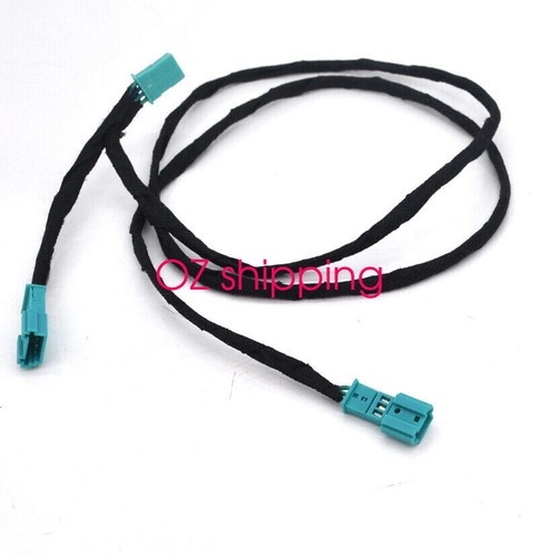 Illuminated LED AC/Radio footwell Y-adapter cable splitter For BMW F30 ...