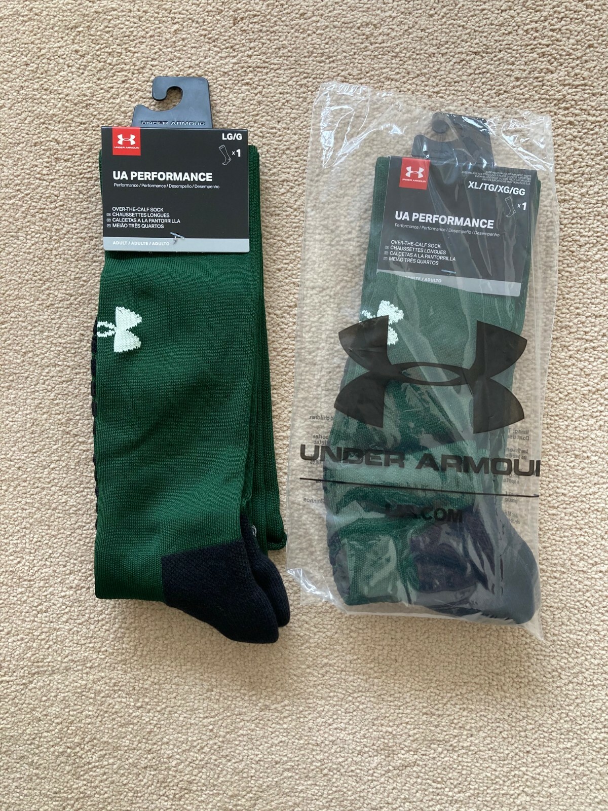 Under Armour- Mens Wales/WRU Away Rugby Socks - Large UK size 12-14 ...