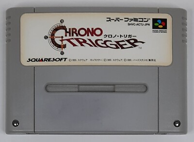 Chrono Trigger (Super Famicom, 1995) Nintendo SFC | eBay